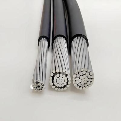 China JKLYJ Aluminum Conductor XLPE Insulated Polyvinyl Jacket 1 KV Weather Resistant Overhead Cable for Rural Power Grid Renovation for sale