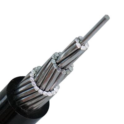 China Aluminum Twist Service Drop Electric Pvc/Xlpe Insulated Overhead Cables Specification Low Aluminum Cable for sale