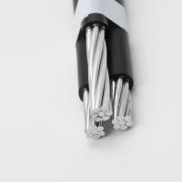 China Aluminium Triplex Wire XLPE Insulated Overhead ABC Cable Three 3 Phase Cable for sale