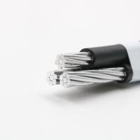 China Aluminium Triplex Wire XLPE Insulated Overhead ABC Cable Three 3 Phase Cable for sale