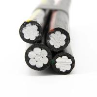 China 0.6/1kv Overhead Aluminium Conductor XLPE Insulated Electric Cables Quadruplex Duplex Triplex Service Drop Electrical Wire ABC Cable for sale