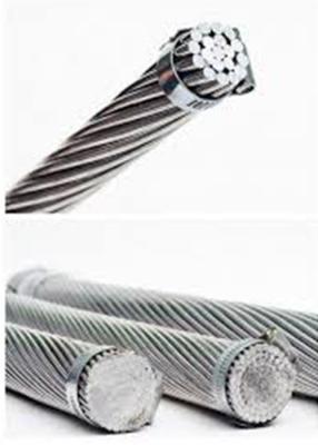 China ACSR 1/0 Aluminum Conductor Steel Reinforced Cable 7×3.12mm for Overhead Power Transmission for sale