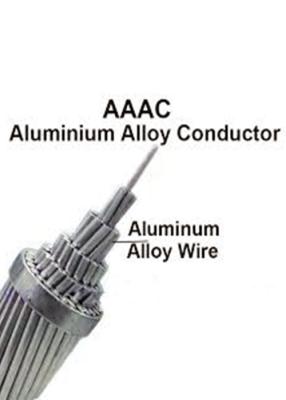 China 50mm 70mm AAC Bare Conductor for Overhead Power Lines 1-10KV Capacity 25+ Year Lifespan for sale