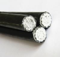 China Black Triplex 6201 Alloy ASTM Aerial Bundled Cable 0.6/1 kV with 90°C Temperature Rating for Service Drop Applications for sale