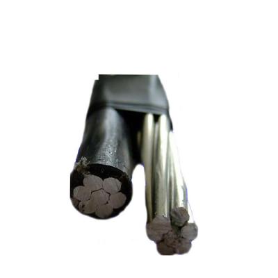 China PVC Insulation ABC ACSR Overhead Insulated Cable 0.6/1 KV with XLPE/PVC Options for Outdoor Electrical Distribution for sale