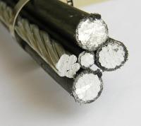 China ASTM 3*6AWG XLPE Aluminum Overhead Cable 600V 90°C for Street Lighting and Construction for sale