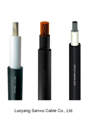 China TUV 2PfG 1169 PV1-F 2-Core 1.5mm² Solar Cable with XLPO Insulation for 1000/1800V Photovoltaic Systems for sale