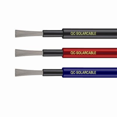 China 6mm Solar PV Cable 14 AWG XLPE Insulation 90°C TUV Certified for Photovoltaic Systems for sale