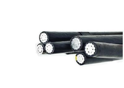 China 300mm² 3-Core Overhead Line Conductor 0.6/1 kV ABC AWG Standard Aluminum Cable for sale