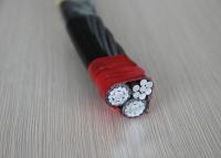 China 6 AWG Single Conductor 1000V XLPE Insulated Aerial Cable with 45 Mils Insulation Thickness and 85 Ampacity Rating for sale