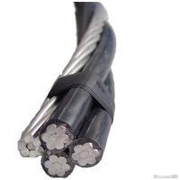 China Aluminum Conductor XLPE Insulated ABC Cable 600/1000V Aerial Bundle with 16-95mm² Sizes for sale