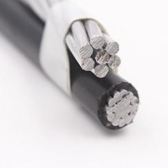 China Duplex Service Drop Low Voltage 1kV Aluminum Conductor ABC Aerial Bundle Cable - 600-1000V Rating with 100km MOQ for sale