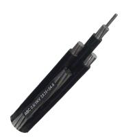 China Aluminum 4x16MM² & 4x25MM² ABC Aerial Bunched Cable 3*35+50 for 600V Overhead Power Distribution for sale
