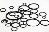 China NBR Rubber Gasket Ring DIN 3869 N85 Hardness -30°C to 100°C Temperature Range Oil Resistant Seals for sale