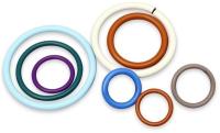 China High Lubricity PTFE Coated O-Ring Seals with -30°C to 260°C Temperature Range for Industrial Mechanical Applications for sale