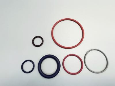 China 70-90 Hardness Coated O-Ring with PTFE Surface -40°F to 250°F Temperature Range 1500 PSI Tensile Strength for sale