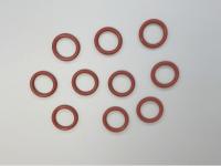 China SI Silicone O-Rings 60-70 Hardness for Electronics Industry with -50°C to 250°C Temperature Range for sale