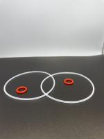 China Silicone Rubber O-Ring for Cable Joints - 60-70 Hardness, -50°C to 250°C Temperature Range for Cell Phone Buttons for sale