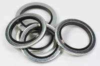 China Hydraulic Oil Metal Bonded Washer Seals 2mm Thickness 4-60mm Inner Diameter Anti-Leakage for Industrial Applications for sale
