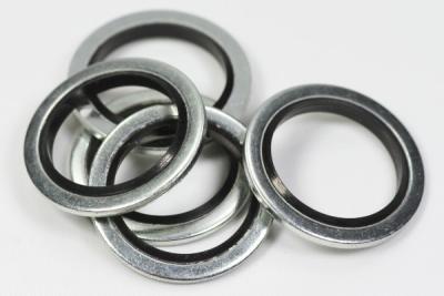 China Hydraulic Oil Metal Bonded Washer Seals 2mm Thickness 4-60mm Inner Diameter Anti-Leakage for Industrial Applications for sale