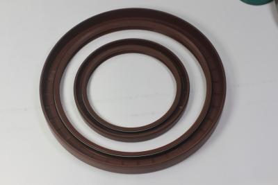 China FKM Fluororubber Double Lip TC Oil Seal - Brown Color -25°C to 200°C Temperature Range for Industrial Applications for sale