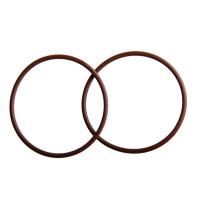 China FKM Green Brown Seal O-Rings 70-90 Hardness for Transmission Rotary Applications with -20°C to 280°C Temperature Range for sale