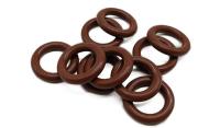 China Oil Resistant Green FKM Rubber O-Ring Seals for Locomotives - Temperature Range -20°C to 250°C, 70-90 Hardness for sale