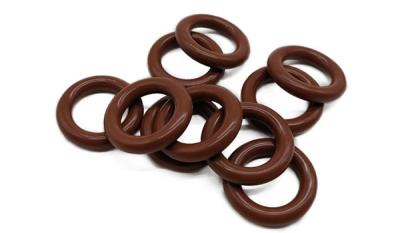 China Oil Resistant Green FKM Rubber O-Ring Seals for Locomotives - Temperature Range -20°C to 250°C, 70-90 Hardness for sale