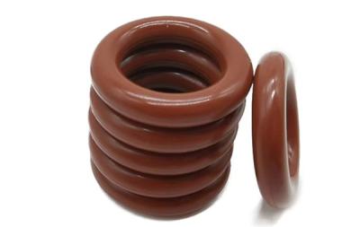 China Aerospace Aviation Brown FKM O-Rings with High Temperature Resistance -20°C to 250°C for Industrial Sealing Applications for sale
