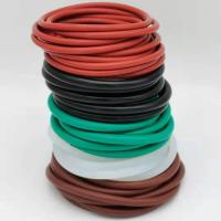 China Heat Resistant Silicone O Rings AS568 ISO 3601 Non Toxic Food Grade Seals for sale