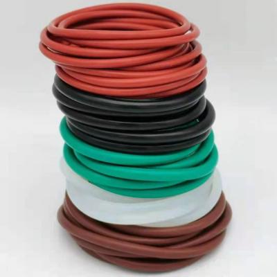 China Heat Resistant Silicone O Rings AS568 ISO 3601 Non Toxic Food Grade Seals for sale