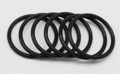 China Black NBR O Rings 70-90 Hardness ISO9001 for Hydraulic Valves Solvent Resistant for sale