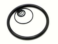China Black NBR O-Rings 70-90 Shore Hardness for Gas Compressors with Oil Resistance -20°C to 140°C Temperature Range for sale