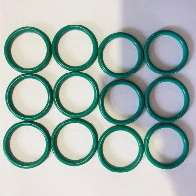 China FKM Green Sealing O Rings 70-90 Hardness for Fuel Injection Systems for sale