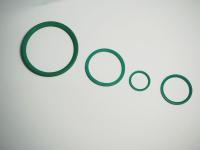 China DIN 3869 Profile FKM Rubber Seal Green 60MPa for Water Pipes and Valves for sale