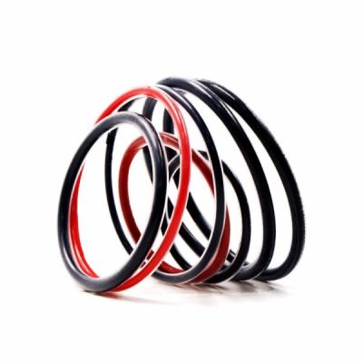 China PTFE Coated O-Ring 60-70 Shore D Hardness with 300% Elongation and 1000 Bar Pressure Rating for Industrial Sealing for sale