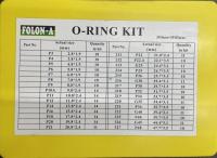 China FOLON.A OR-15 Rubber O Ring Kit with 225 Pieces, -30°C to +120°C Temperature Range, DIN 3771/ISO 360 Certified for sale