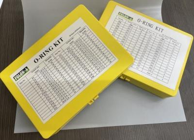 China DIN 3771 NBR O Ring Kit for Daewoo Excavators -30°C to +120°C Temperature Range with Multiple Durometer Options for sale