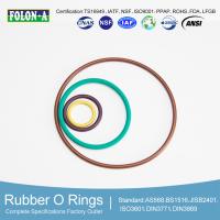 China FKM O Rings AS568 BS1516 High Temp -40C to 280C UV Chemical Resistant for sale