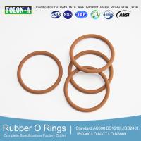 China FKM O Ring Cord High Temp -40C to 280C UV Chemical Resistant O Rings for sale