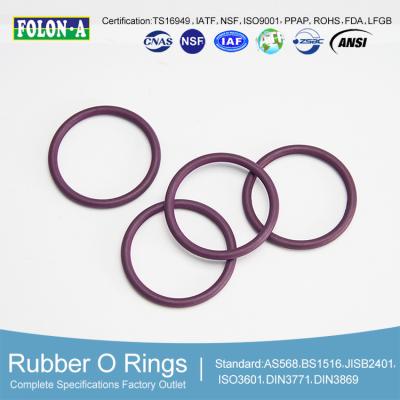 China FKM O Rings with Standard AS568 BS1516 for sale