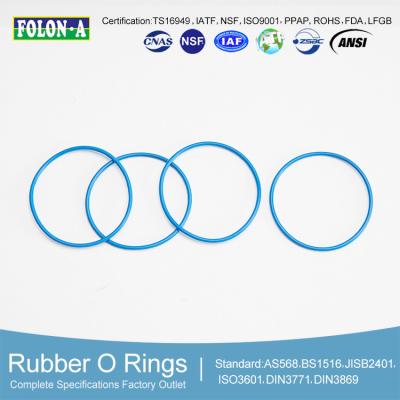 China FKM O Ring Cord AS568 BS1516 14 MPa Tensile Strength 1mm to 1000mm Size for sale