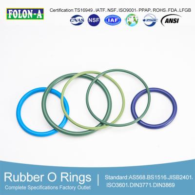 China FKM O Ring Cord AS568 BS1516 14 MPa Tensile Strength -40°C to 280°C for sale
