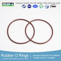 China EPDM O Rings 50-90 Shore A Hardness 35% Compression Set for Automotive Brake Fluid for sale