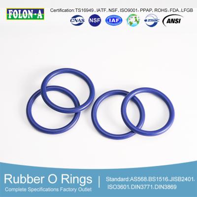 China Rubber O Rings with Low Compression Set Up To 10 Pressure Range Good Flexibility for sale