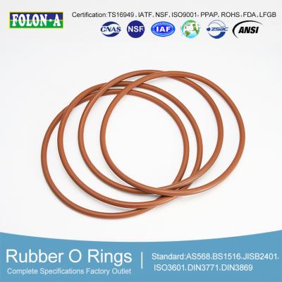 China Custom Silicone O Rings 7-12 MPa FKM Extreme Temperature -50C to 250C for sale