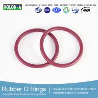 China EPDM O Rings High Temperature Rubber Seals -50 to 250C Tear Resistance 25 N/mm for Automotive Brake Fluid for sale