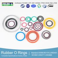China Standard Size High Elongation O-Rings Seals for sale
