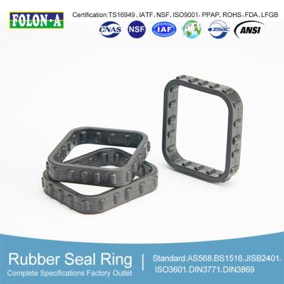 China Custom Rubber Parts with Mold Compression Technology - ROHS, FDA Certified - 1000 Piece MOQ - 5-8 Day Delivery for sale