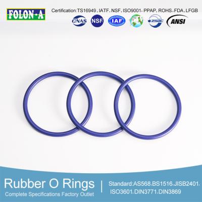 China EPDM O Rings 25 N/mm Tear Resistant Black Oil Seal -50 to 120°C for Automotive Brake Fluid for sale